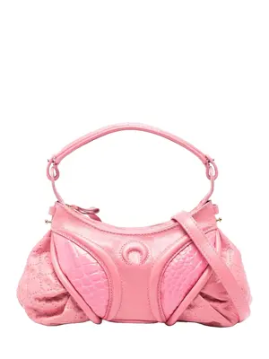 MARINE SERRE Mini Futura Tote Bag - Pink