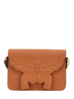 Mcm Himmel Crossbody Bag - Brown