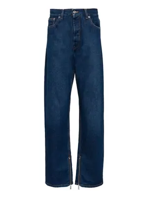 Off-White Wide-leg Skate Jeans - Blue