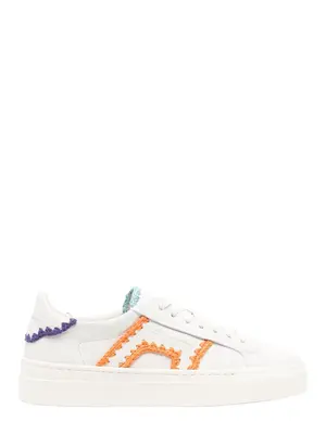 SANTONI Santoni Contrast-Trim Sneakers
