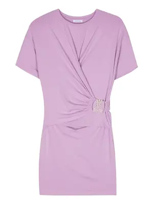 PATRIZIA PEPE Patrizia Pepe Logo-Buckle Mini Dress