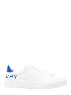 Givenchy City Sport Leather Sneakers - White