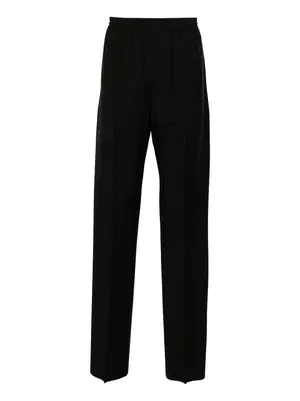 Givenchy Mid-rise Tapered Trousers - Black
