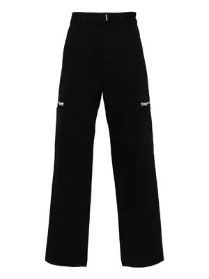 Givenchy Cargo Denim Trousers - Black