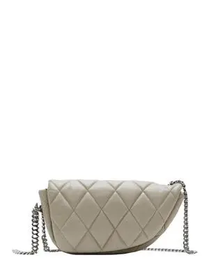 Burberry Shield Chain-link Shoulder Bag - Neutrals