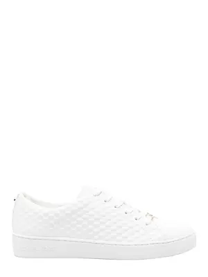 Michael Kors Keaton Logo-debossed Sneakers - White