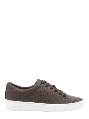 Michael Kors Keaton Logo-print Sneakers - Brown