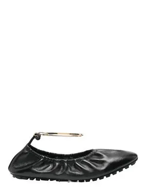 Fendi Filo Ballerinas Black