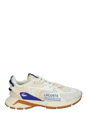 Lacoste L003 Logo-print Sneakers - Neutrals