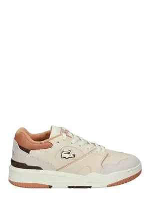 Lacoste Lineshot Logo-patch Sneakers - Neutrals