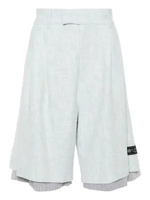 Amiri Layered Bermuda Shorts - Blue