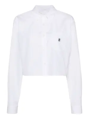 GIVENCHY Givenchy Logo-Plaque Shirt
