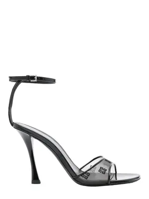 Givenchy Stitch 95mm Sandals - Black