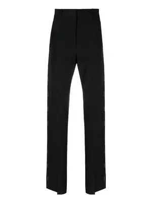 GIVENCHY Givenchy Logo-Tape Tailored Trousers