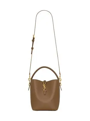 Saint Laurent Small Le 37 Bucket Bag - Beige