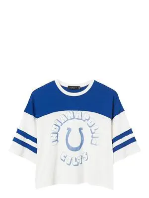 Junk Food Clothing Nfl Indianapolis Colts Hail Mary Tee - Sugar/liberty