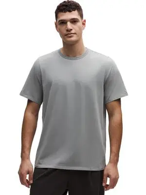 Lululemon Organic Cotton Classic-fit T-shirt - Feather Grey