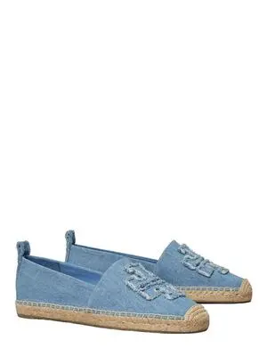 Tory Burch Double T Espadrille Denim
