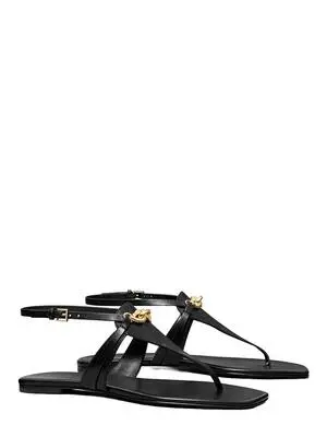 Tory Burch Tory Burch Jessa T-Strap Sandal Perfect Black