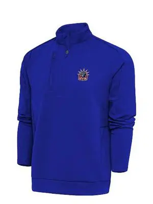 ANTIGUA New York Rangers Special Edition Quarter-zip Pullover - Royal