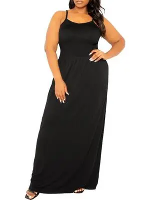 BUXOM COUTURE BUXOM COUTURE Seamless Maxi Dress Black
