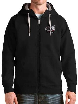 ANTIGUA Colorado Mammoth Victory Full-zip Hoodie - Black