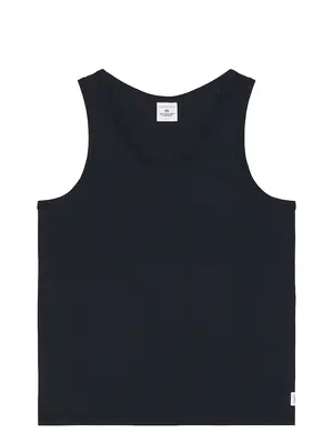 Reigning Champ Reigning Champ Lightweight Jersey Tank Top Navy