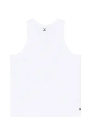Reigning Champ Reigning Champ Lightweight Jersey Tank Top White