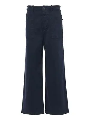 NILI LOTAN Leon Wide-leg Pants - Blue