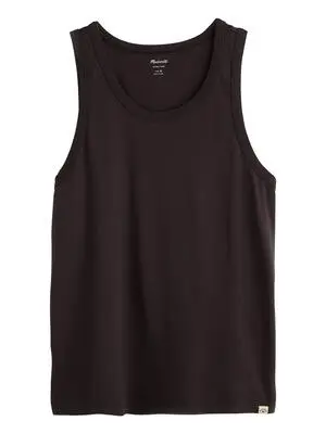Madewell Allday Tank - Black Coal