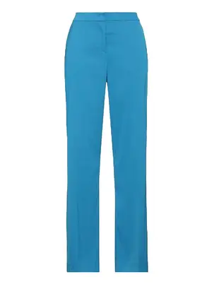 Pinko Flared Leg Stretch Trousers Blue