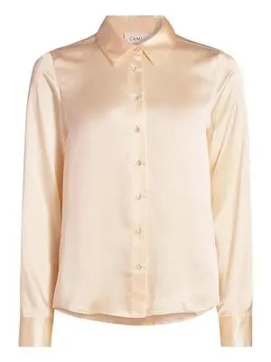 Cami Nyc Crosby Silk Blouse - Ceramic
