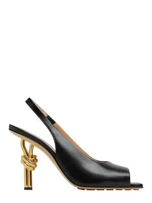 BOTTEGA  VENETA Knot Sandal - Black