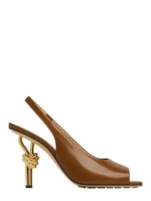 BOTTEGA  VENETA Knot Sandal - New Cognac