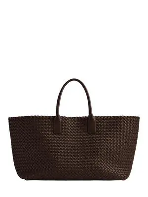 BOTTEGA  VENETA Large Cabat Tote Bag - Fondant