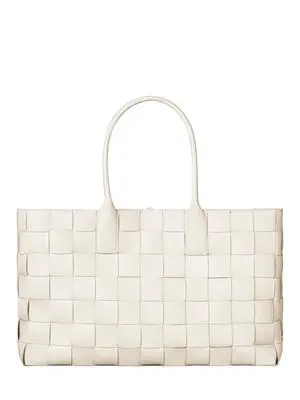 BOTTEGA  VENETA Maxi Intreccio Leather Tote Bag
