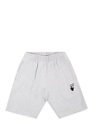 Off-White Marker Sweatshorts - Grey