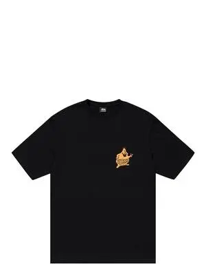 StÜssy Mr. Blob Spiral Tee - Black