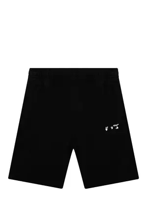 Off-White Logo Sweatshorts - Black