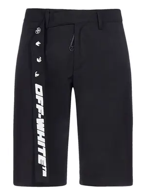 Off-White Industrial Belt Chino Shorts - Black