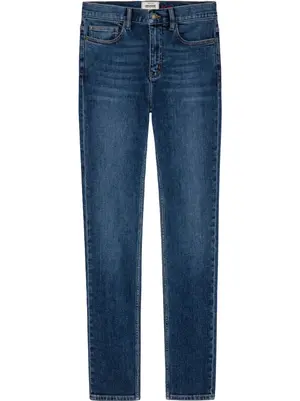 Zadig&Voltaire Slim-cut Mid-rise Jeans - Blue
