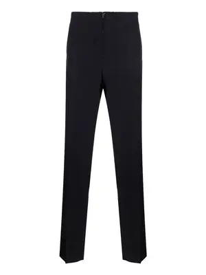 Givenchy Slim-cut Wool Trousers - Blue