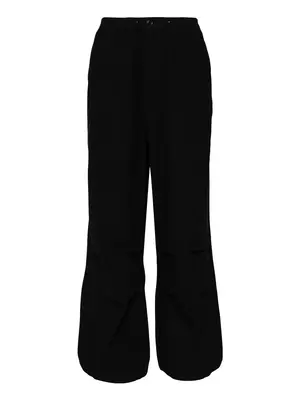 STORY MFG. Organic Cotton Straight Trousers - Black