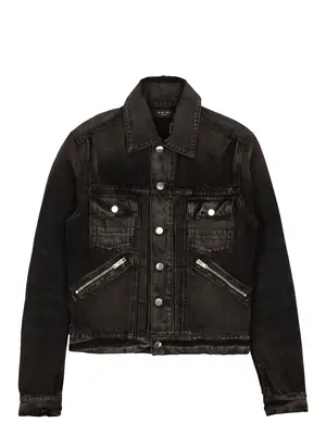 Amiri Chemist Trucker Jacket - Black