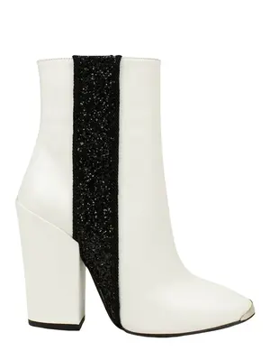 AMIRI AMIRI Glitter-stripe Leather Boots