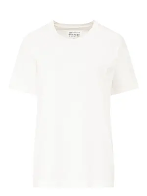 MAISON MARGIELA Reverse Logo T-shirt - Neutrals