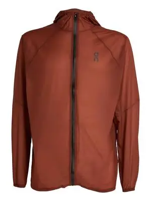 On Ultra Zip-up Jacket - Burgundy
