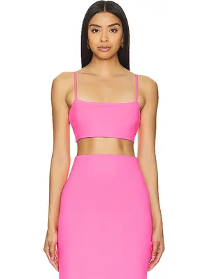 Susana Monaco Micro Top - Shocking Pink