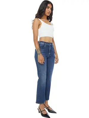 MOTHER Petites Lil Hustler Ankle Heirloom Jeans - Blue