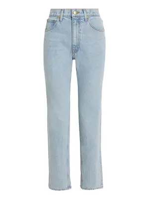 ULLA JOHNSON Ulla Johnson Daphne High-Rise Slim-Leg Jeans